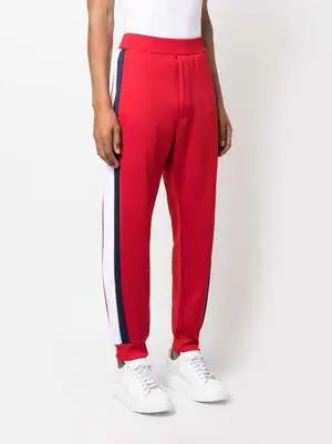 Dsquared2 Striped Cotton-blend Track Pants