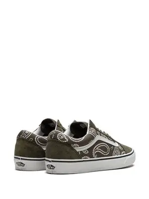 VANS Old Skool Peace Paisley Sneakers - Green