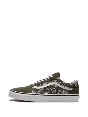VANS Old Skool Peace Paisley Sneakers - Green