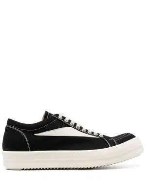 Rick Owens Two-tone Lace-up Sneakers