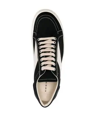 Rick Owens Two-tone Lace-up Sneakers