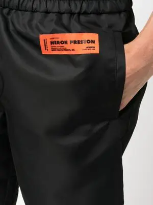 Heron Preston Ex-ray Logo-patch Shorts