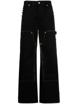 Heron Preston Rebuilt Wide-leg Carpenter Jeans