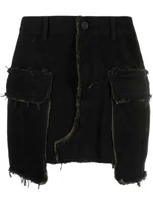 Heron Preston Black Wash Bottoms For Women