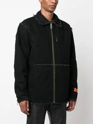 Heron Preston Rebuilt Zip-up Denim Jacket