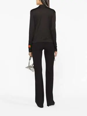 Heron Preston Lace-up Ruched Shirt