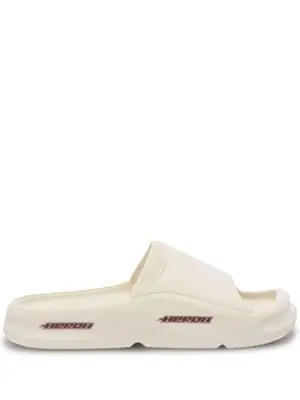 Heron Preston Eco Moulded Slides - White