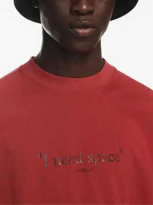 Off-White Give Me Space Cotton T-shirt