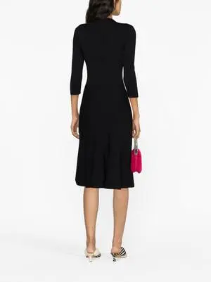 Stella McCartney Knitted Flared Midi Dress