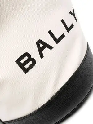 Bally Logo-print Leather Tote Bag