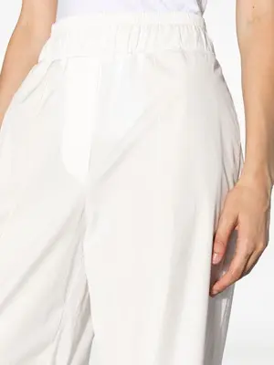 Brunello Cucinelli Exposed-seam Palazzo Trousers