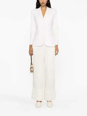 P.a.r.o.s.h Virgin Wool-blend Single-breasted Blazer