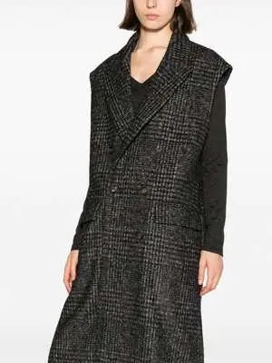 Brunello Cucinelli Double-breasted Checked Vest