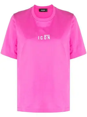 Dsquared2 Icon Print Cotton T-shirt