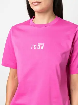 Dsquared2 Icon Print Cotton T-shirt