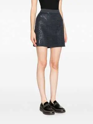Brunello Cucinelli Sequin-embellished Miniskirt