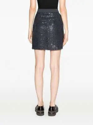 Brunello Cucinelli Sequin-embellished Miniskirt