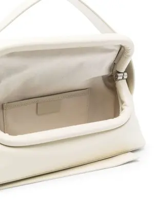 OSOI Folder Brot Leather Shoulder Bag - Neutrals