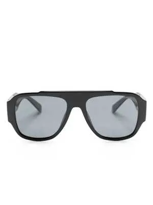 Versace Medusa Pilot Sunglasses - Black