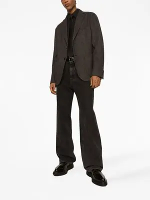 Dolce & Gabbana Prince Of Wales Check Pattern Blazer