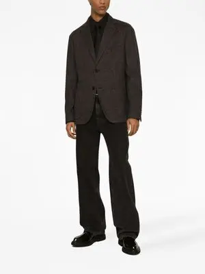 Dolce & Gabbana Prince Of Wales Check Pattern Blazer