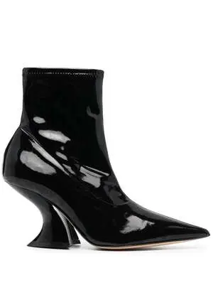 Casadei Paneled Booties