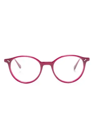 GIGI STUDIOS Brooks Round-frame Glasses - Pink