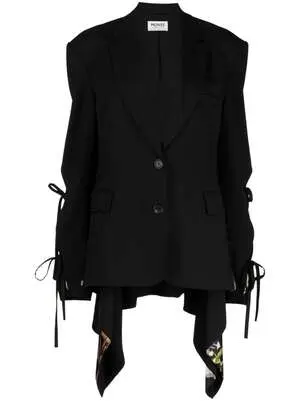 Monse Layered-effect Single-breasted Blazer