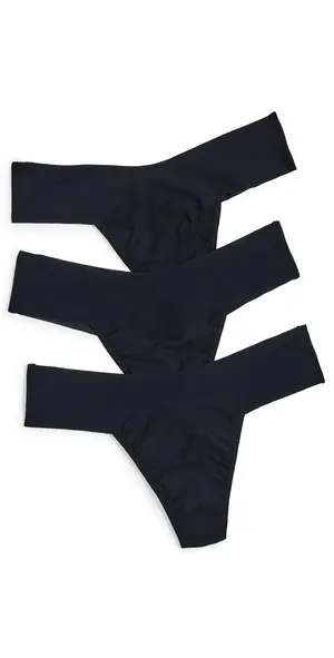 Hanky Panky Breathe Natural Rise 3 Pack - Black