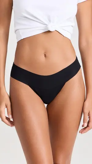 Hanky Panky Breathe Natural Rise 3 Pack - Black