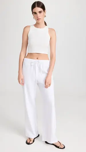 REFORMATION Olina Linen Pants