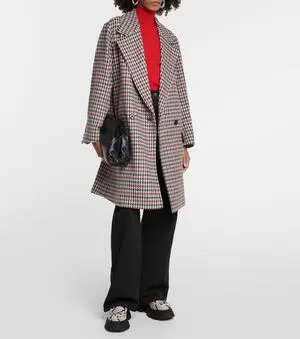 Dorothee Schumacher Vichy Wool-blend Coat