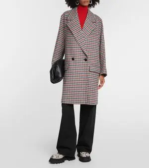 Dorothee Schumacher Vichy Wool-blend Coat