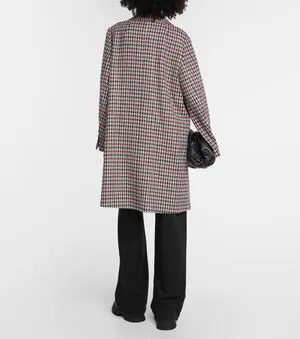 Dorothee Schumacher Vichy Wool-blend Coat