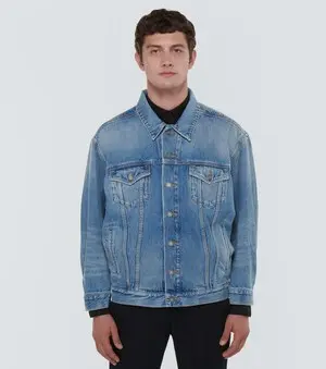 Saint Laurent Oversized Denim Jacket