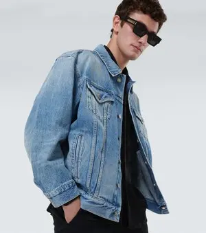 Saint Laurent Oversized Denim Jacket