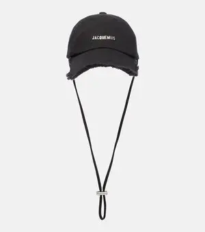 Jacquemus La Casquette Artichaut Baseball Cap - Black