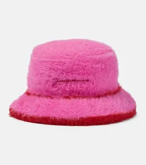 Jacquemus Le Bob Neve Bucket Hat - Pink