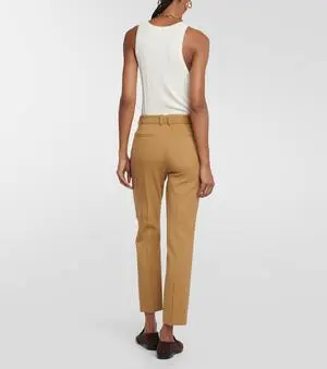 JOSEPH Eliston Straight Pants - Beige