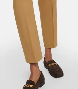 JOSEPH Eliston Straight Pants - Beige