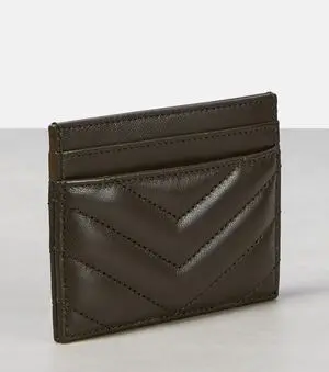 Saint Laurent Cassandre Matelassé Leather Card Holder