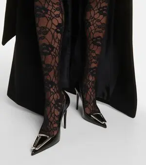 Saint Laurent Avenue 110 Patent Leather Pumps