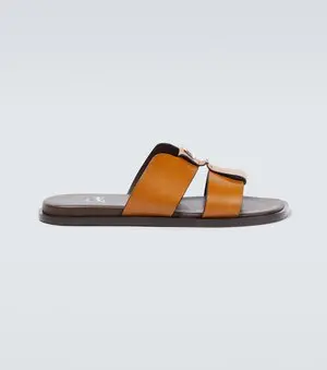 Christian Louboutin Slip On Sandals For Men