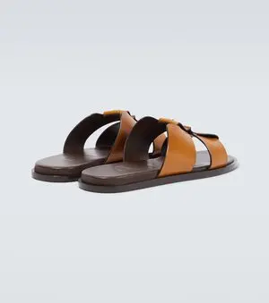 CHRISTIAN LOUBOUTIN Loubi Be Leather Sandals