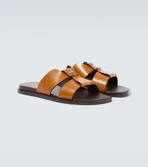 CHRISTIAN LOUBOUTIN Loubi Be Leather Sandals