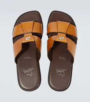 CHRISTIAN LOUBOUTIN Loubi Be Leather Sandals