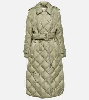 Dorothee Schumacher Quilted Down Trench Coat