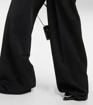 Saint Laurent High-rise Wide-leg Suit Trousers
