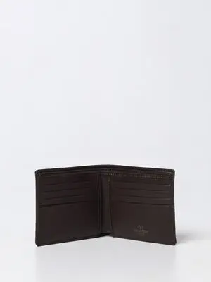 Valentino Garavani Toile Iconographe Wallet In Inlaid Fabric