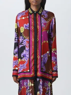 Versace Printed Viscose Shirt